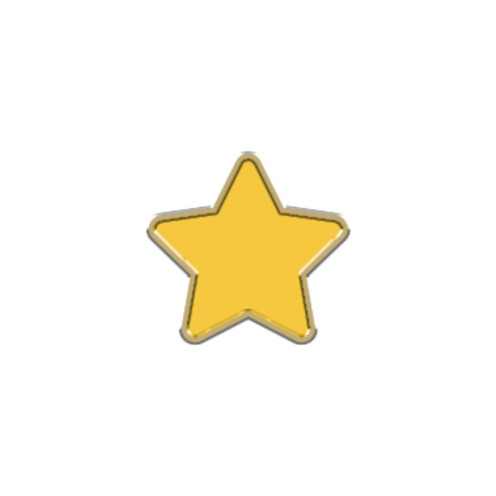 Mini Yellow Star Forever Charm – Furei Pets